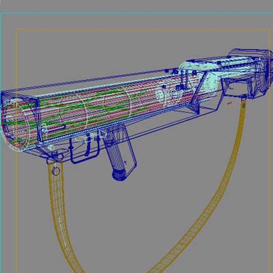 3d model acme gun