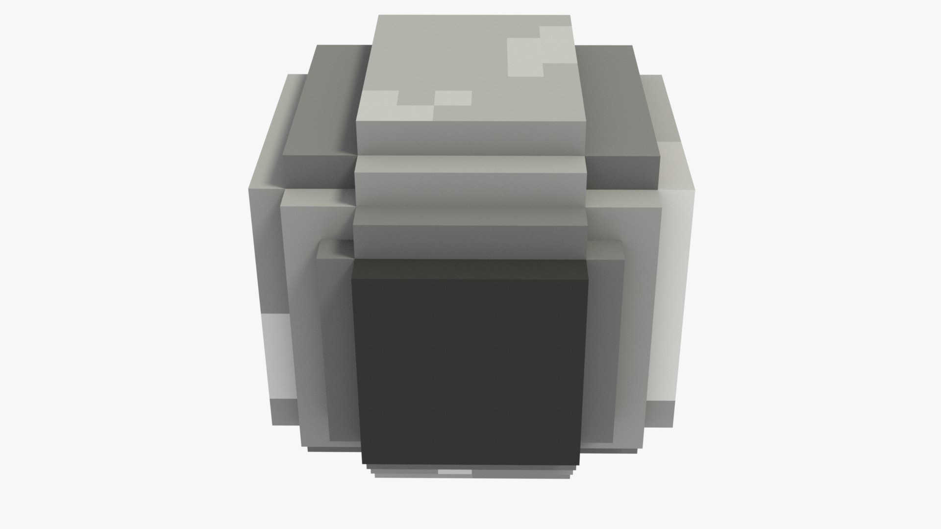 Minecraft Bucket Model - TurboSquid 1923828
