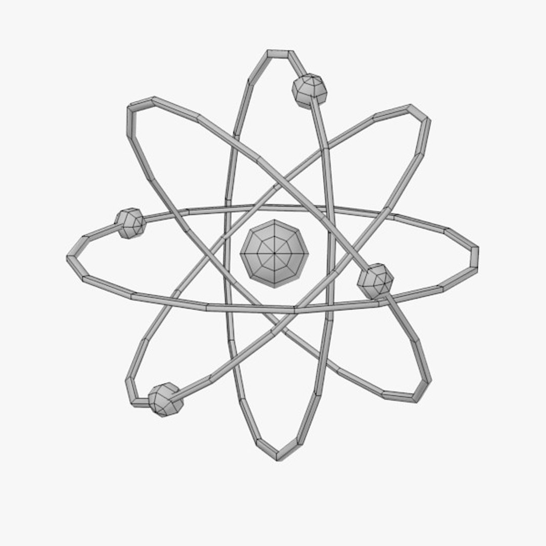 3d Model Atom