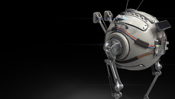 DOBO Drone Character 3D model - TurboSquid 1807303