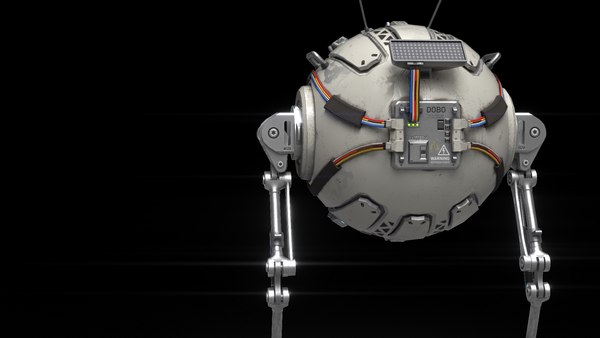 DOBO Drone Character 3D model - TurboSquid 1807303