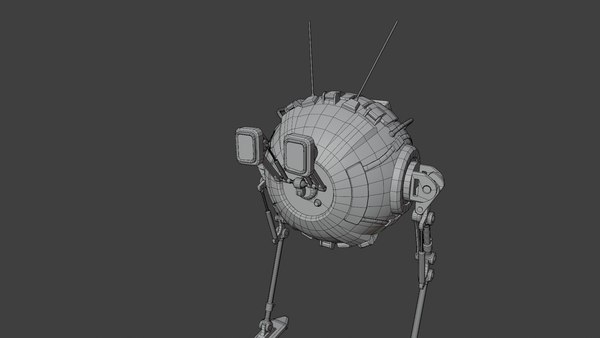 DOBO Drone Character 3D model - TurboSquid 1807303