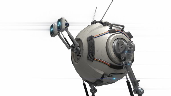 DOBO Drone Character 3D model - TurboSquid 1807303
