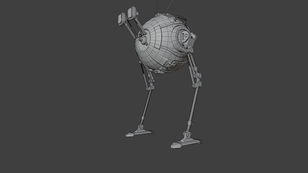 DOBO Drone Character 3D model - TurboSquid 1807303