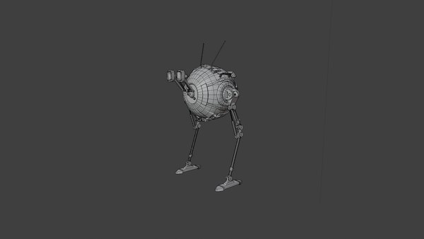 DOBO Drone Character 3D model - TurboSquid 1807303