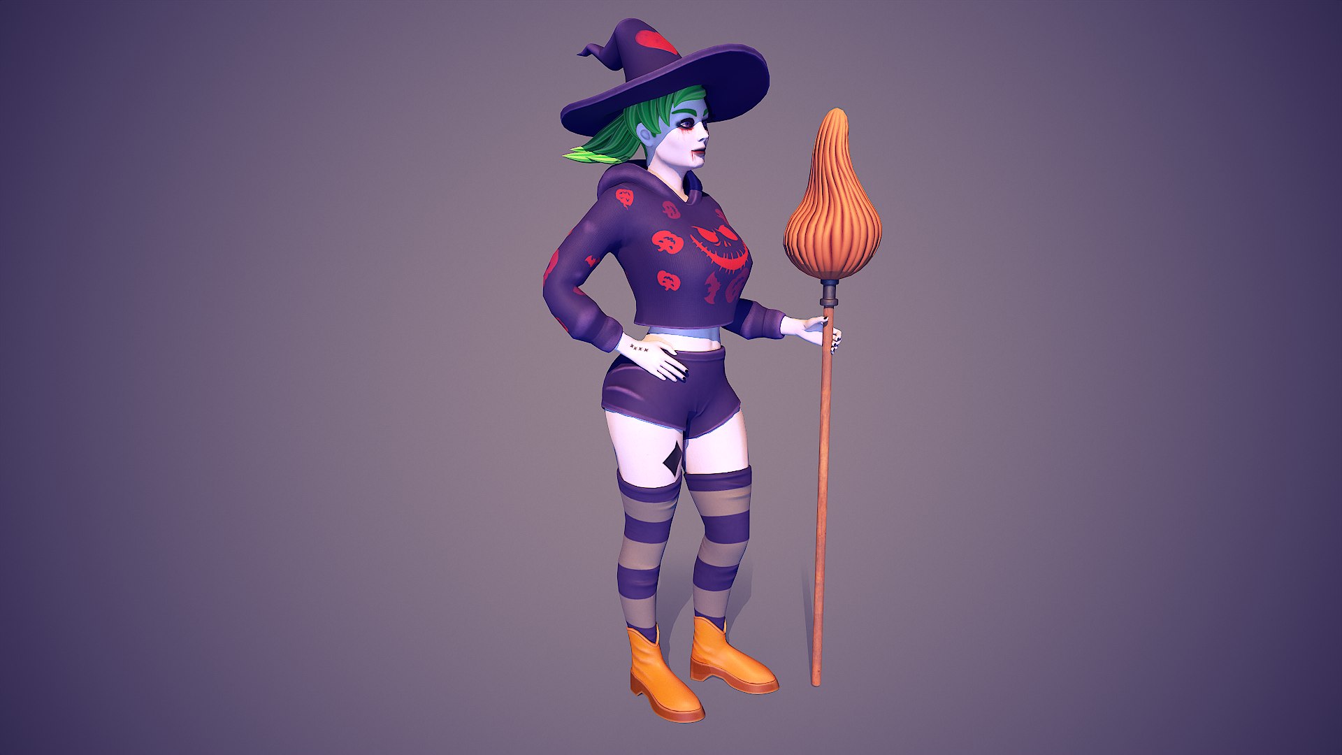 3D model Halloween Abby - TurboSquid 1805866