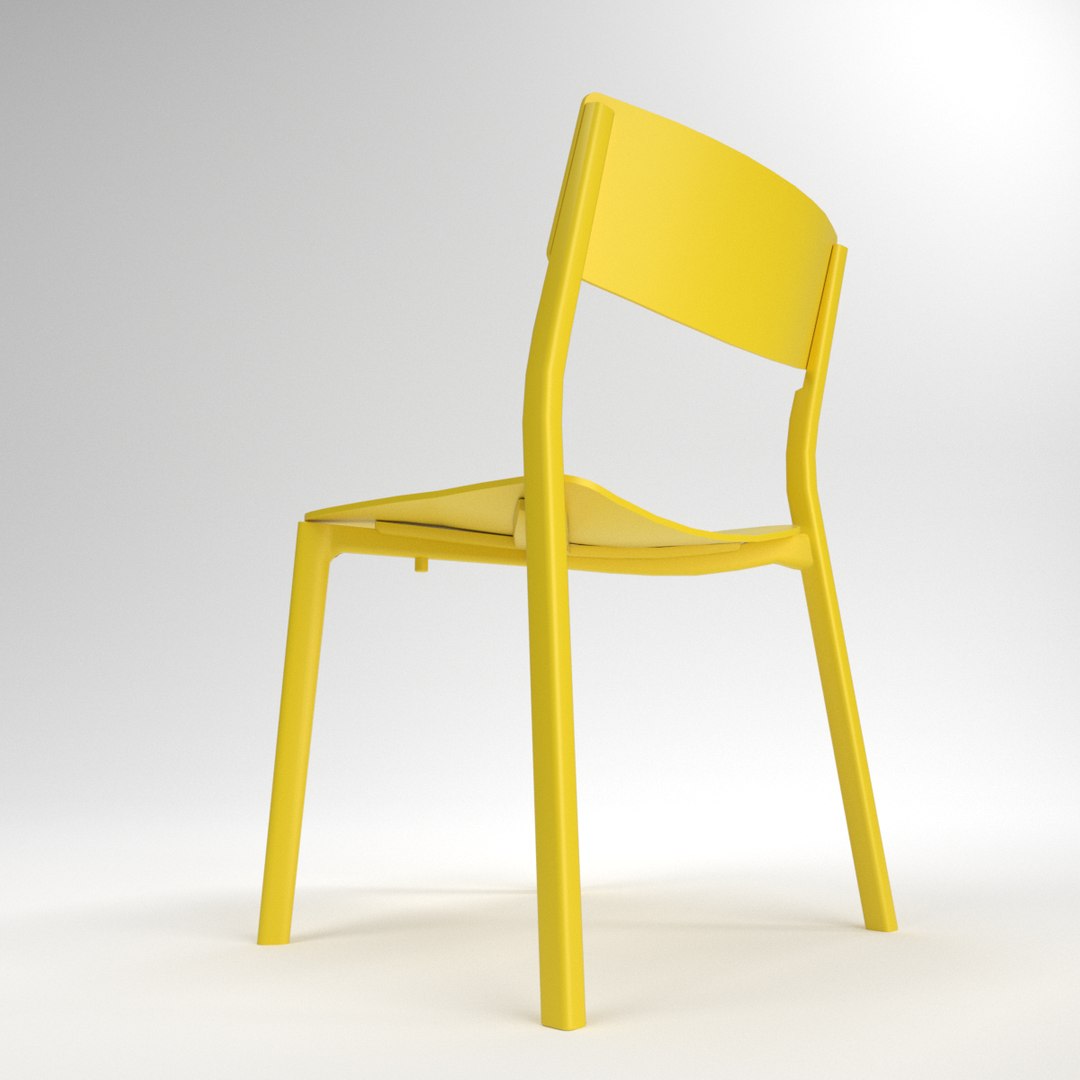 Interior Ikea Yan-inge Chair Model - TurboSquid 1245747