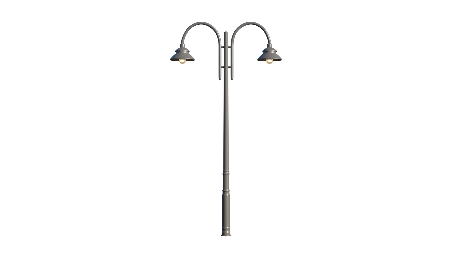 Street Lamp Double 3D Model - TurboSquid 1985650