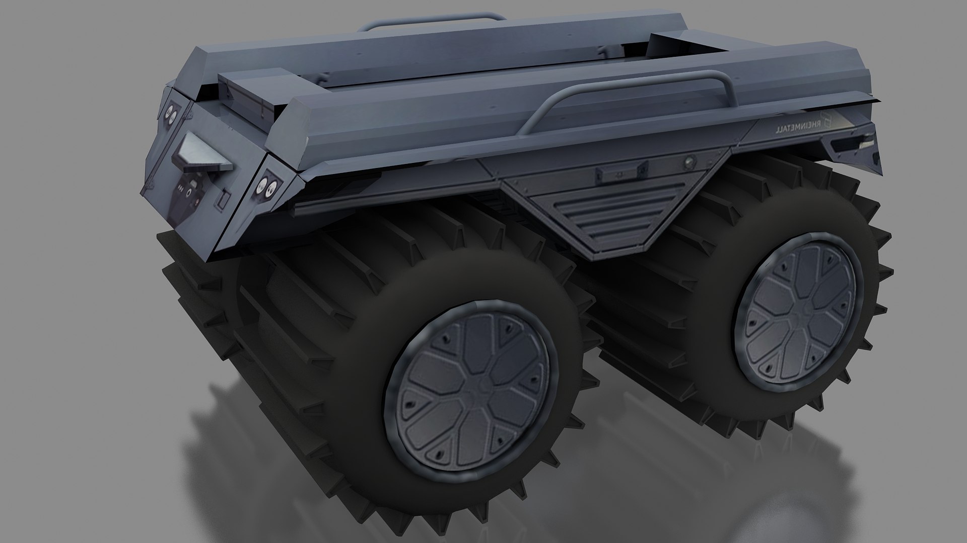 3D Mission Master XT Rheinmetall Model - TurboSquid 2073387