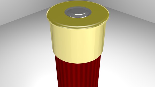free shotgun shell 3d model