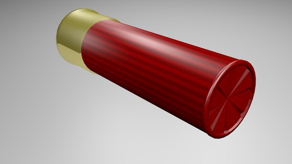 free shotgun shell 3d model