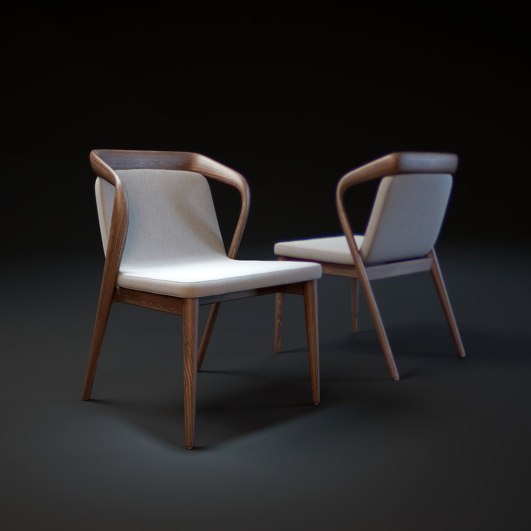 3d model feat-chair