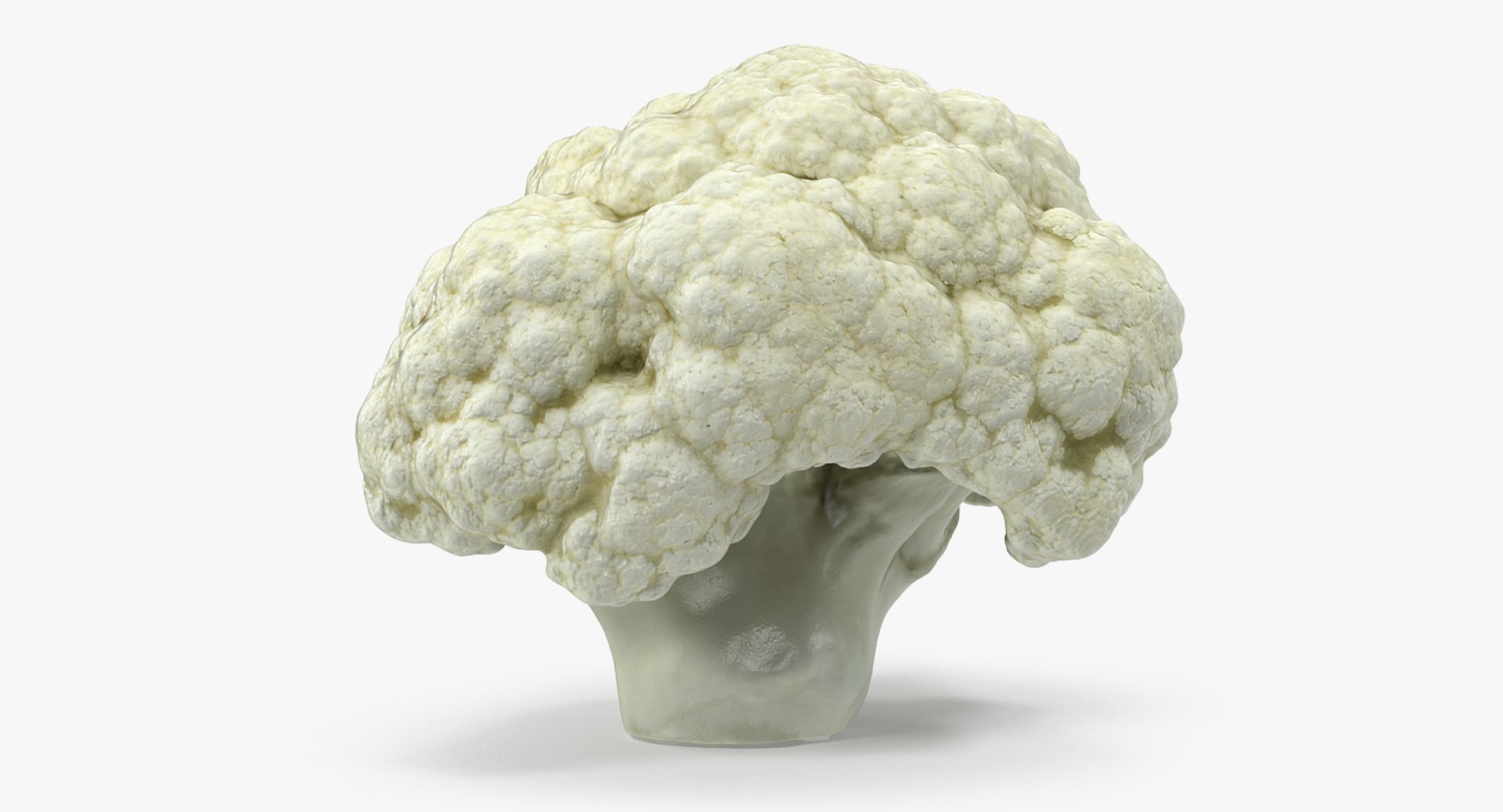 3D Cauliflower Piece Model - TurboSquid 1195694