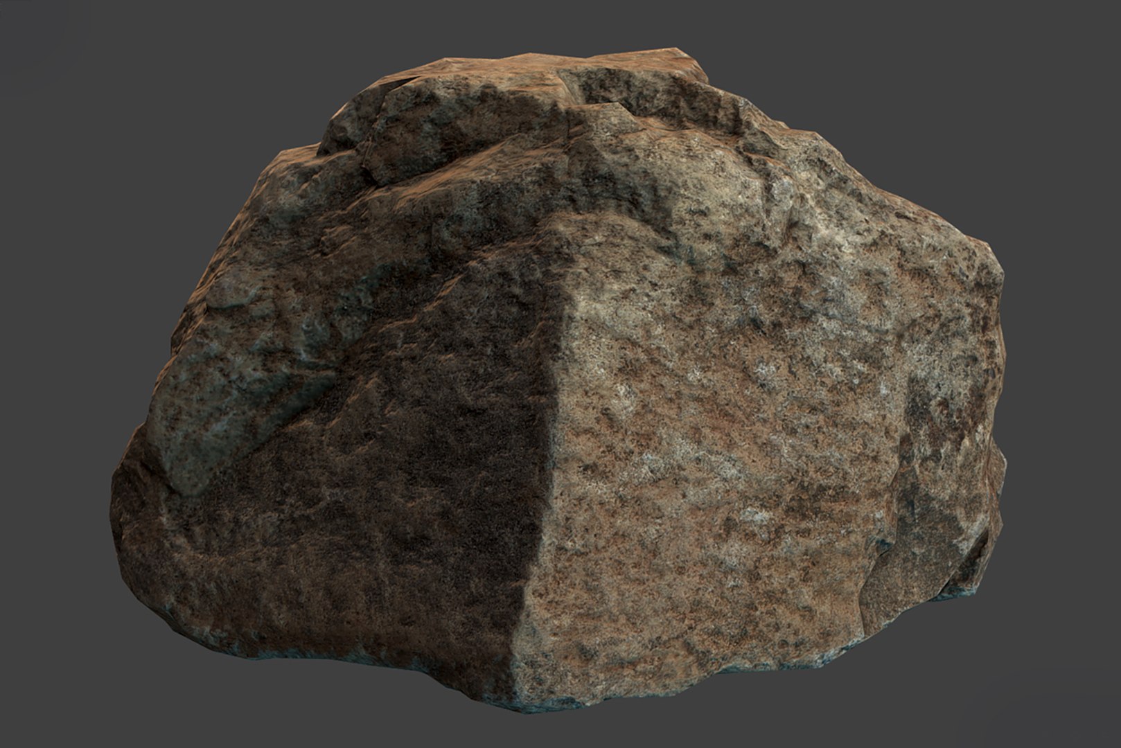 3D Boulder Stone Model - TurboSquid 1262549