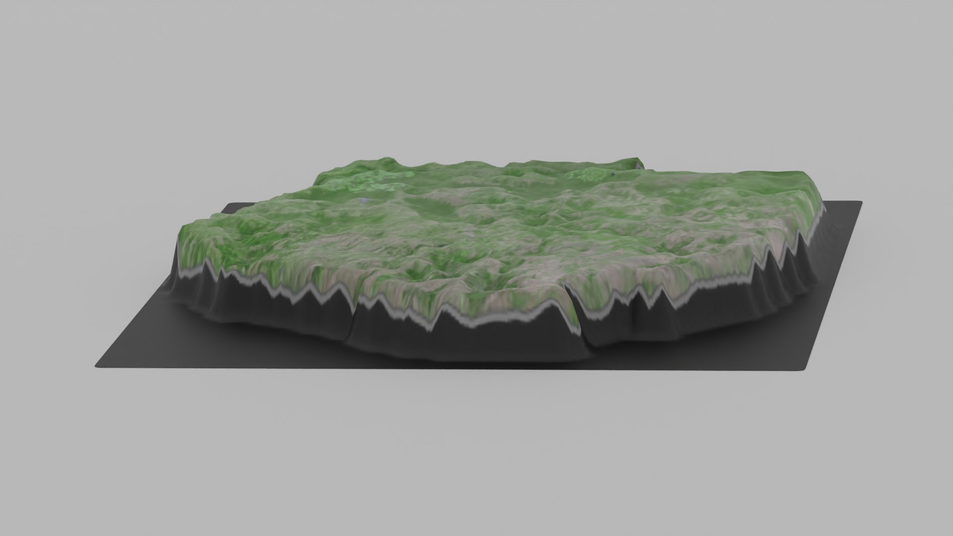 3D Model Eswatini Map Country - TurboSquid 2075860