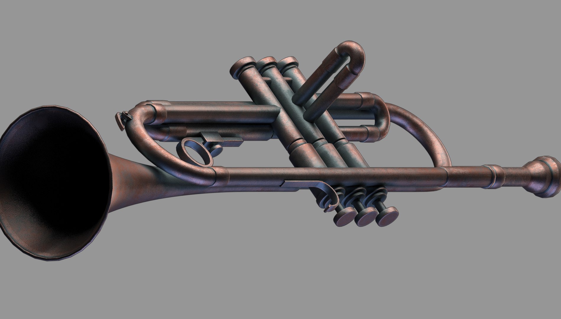 3D trumpet wind instruments low-poly - TurboSquid 1587873