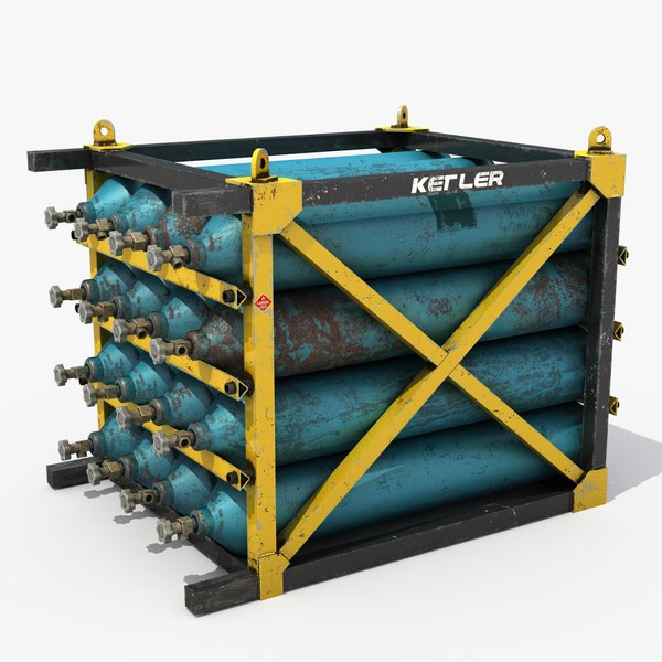 Oxygen Tank 3D Models for Download | TurboSquid