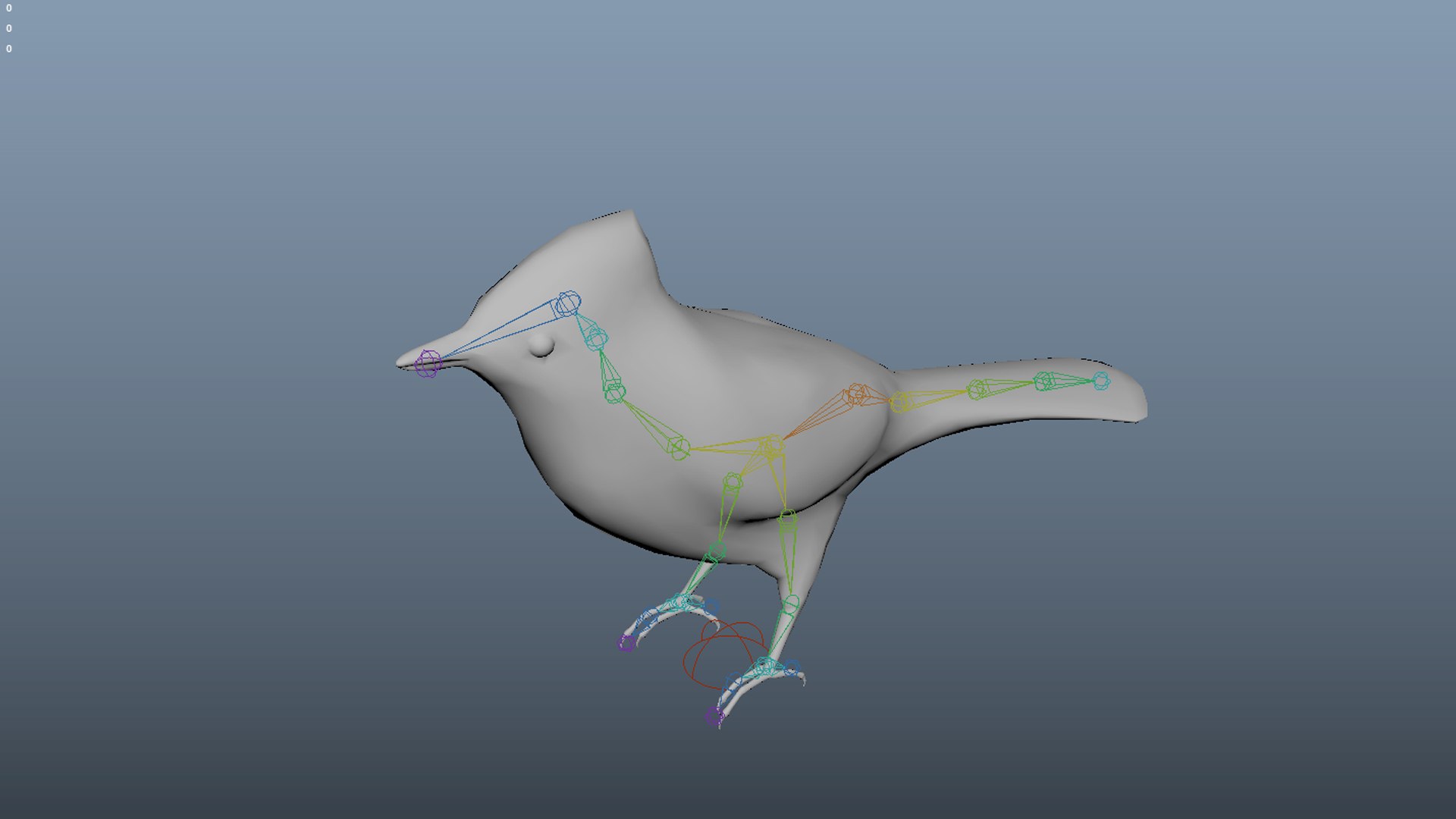 3D model bluejay jay blue - TurboSquid 1616425