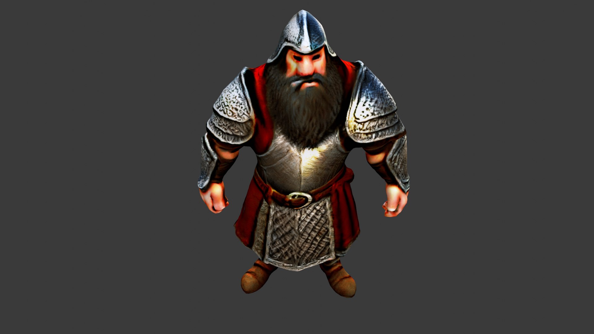 Blind King 3D Model - TurboSquid 2127560