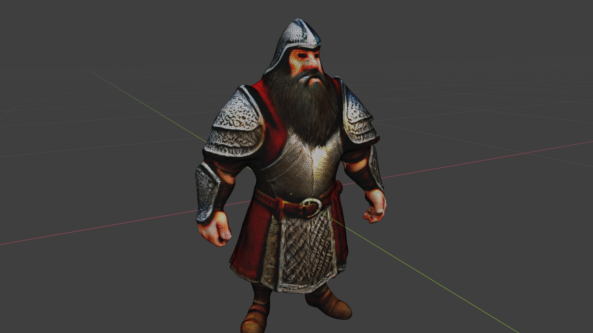 Blind King 3D Model - TurboSquid 2127560
