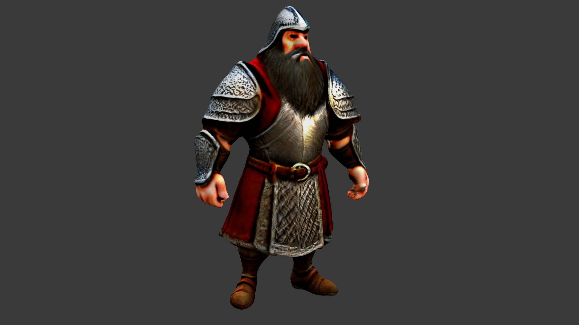 Blind King 3D Model - TurboSquid 2127560