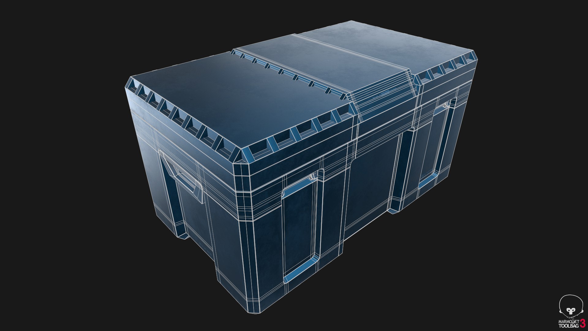3D model loot crate - pbr - TurboSquid 1371189