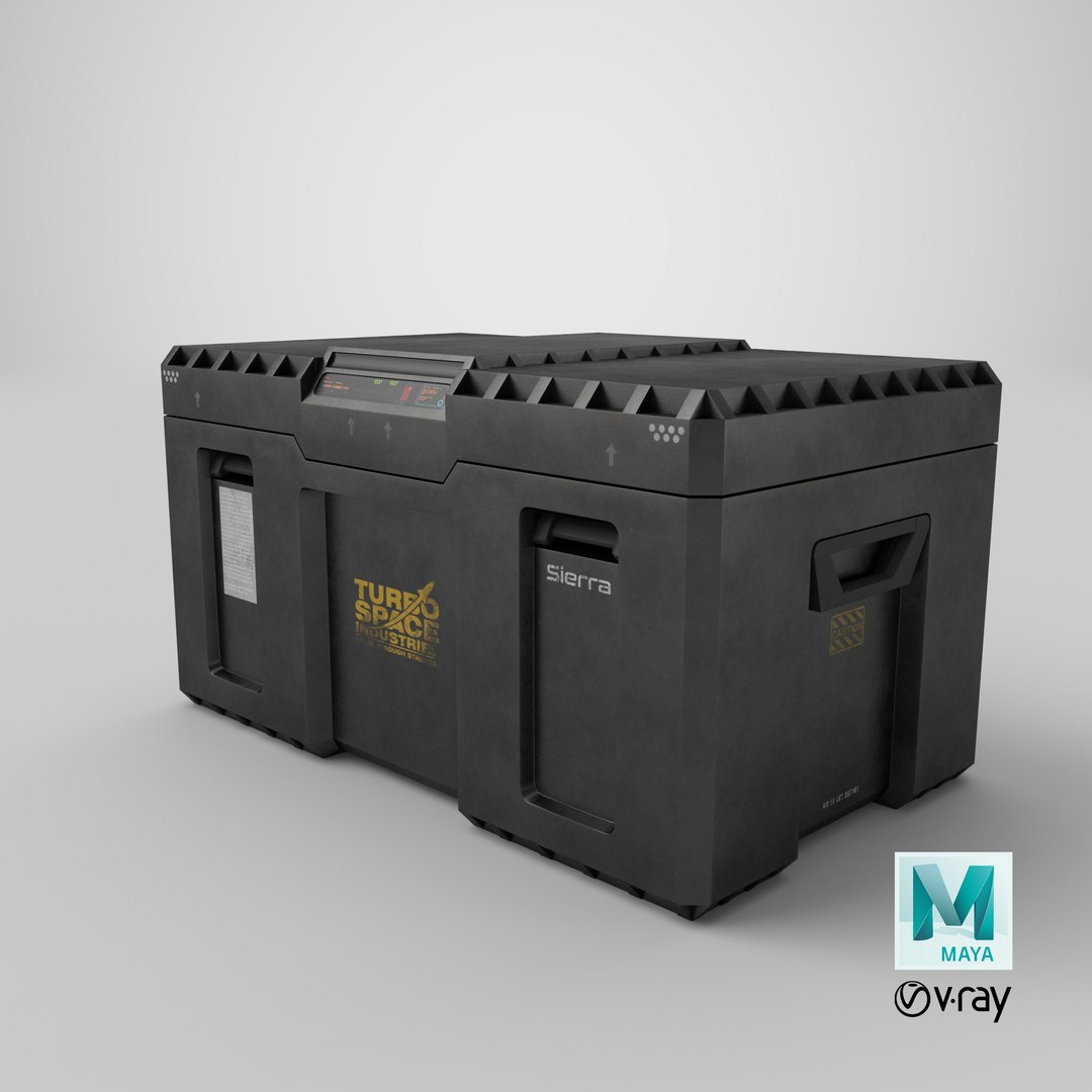 3D model loot crate - pbr - TurboSquid 1371189
