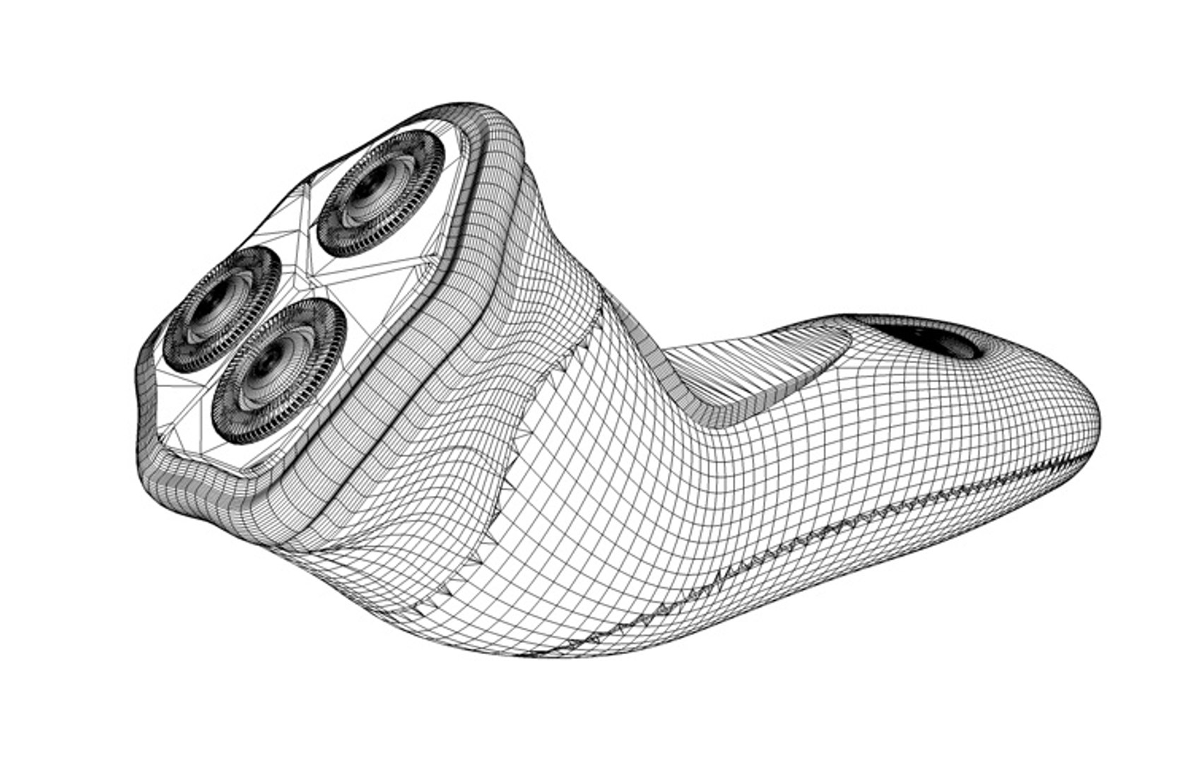 Electric Razor Shaver 3d Model