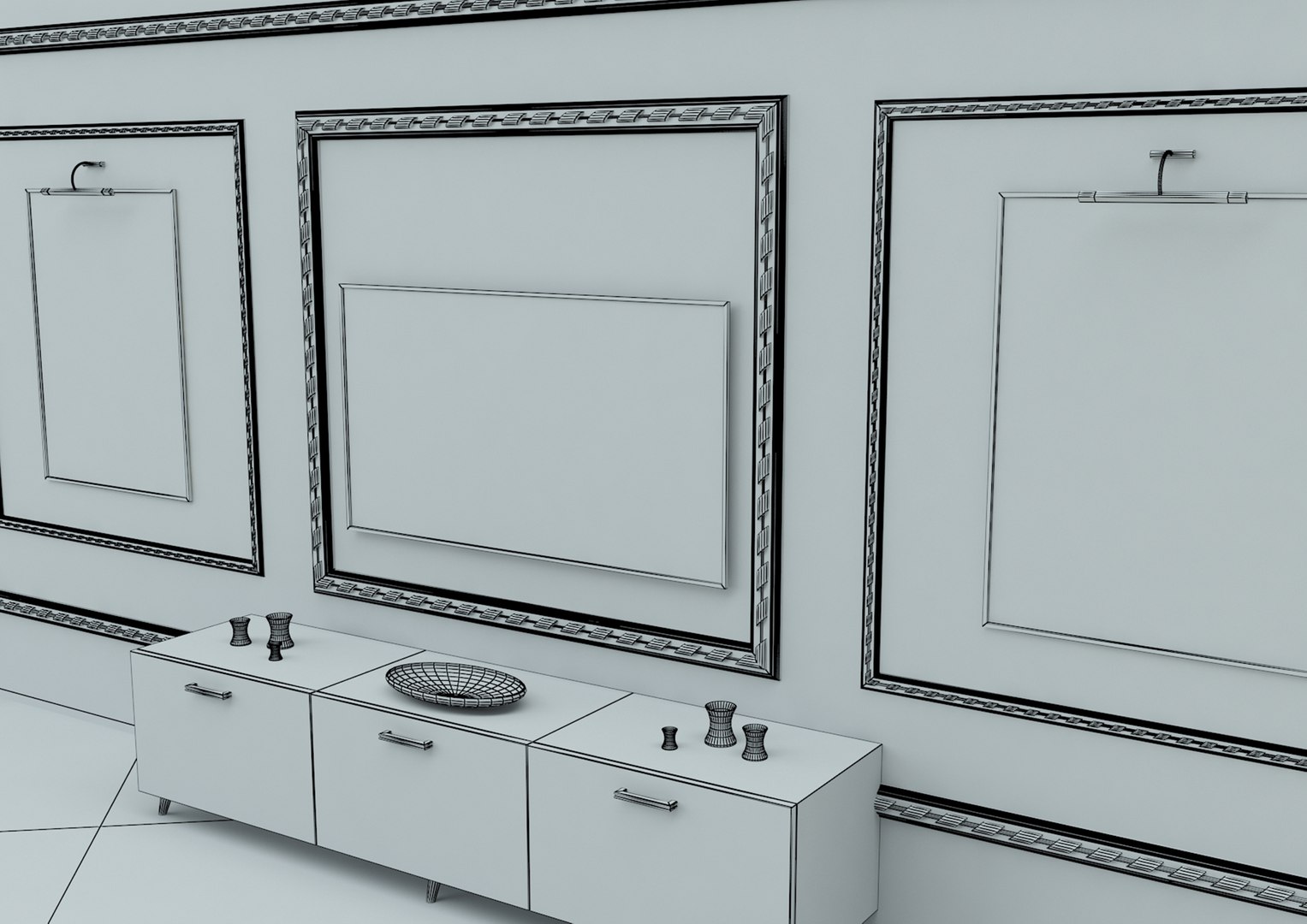 Tv Unit Design Model - TurboSquid 2069602