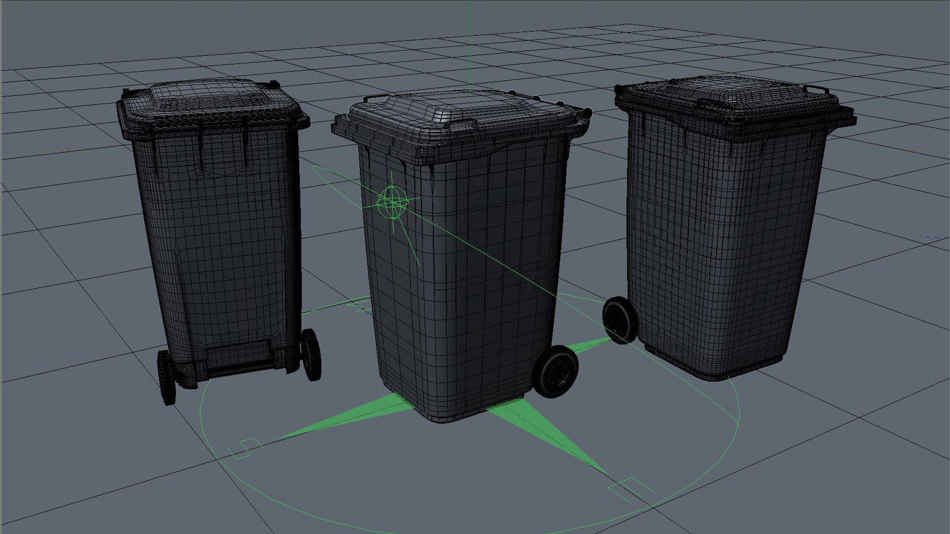 Container dustbin 3D model - TurboSquid 1649846