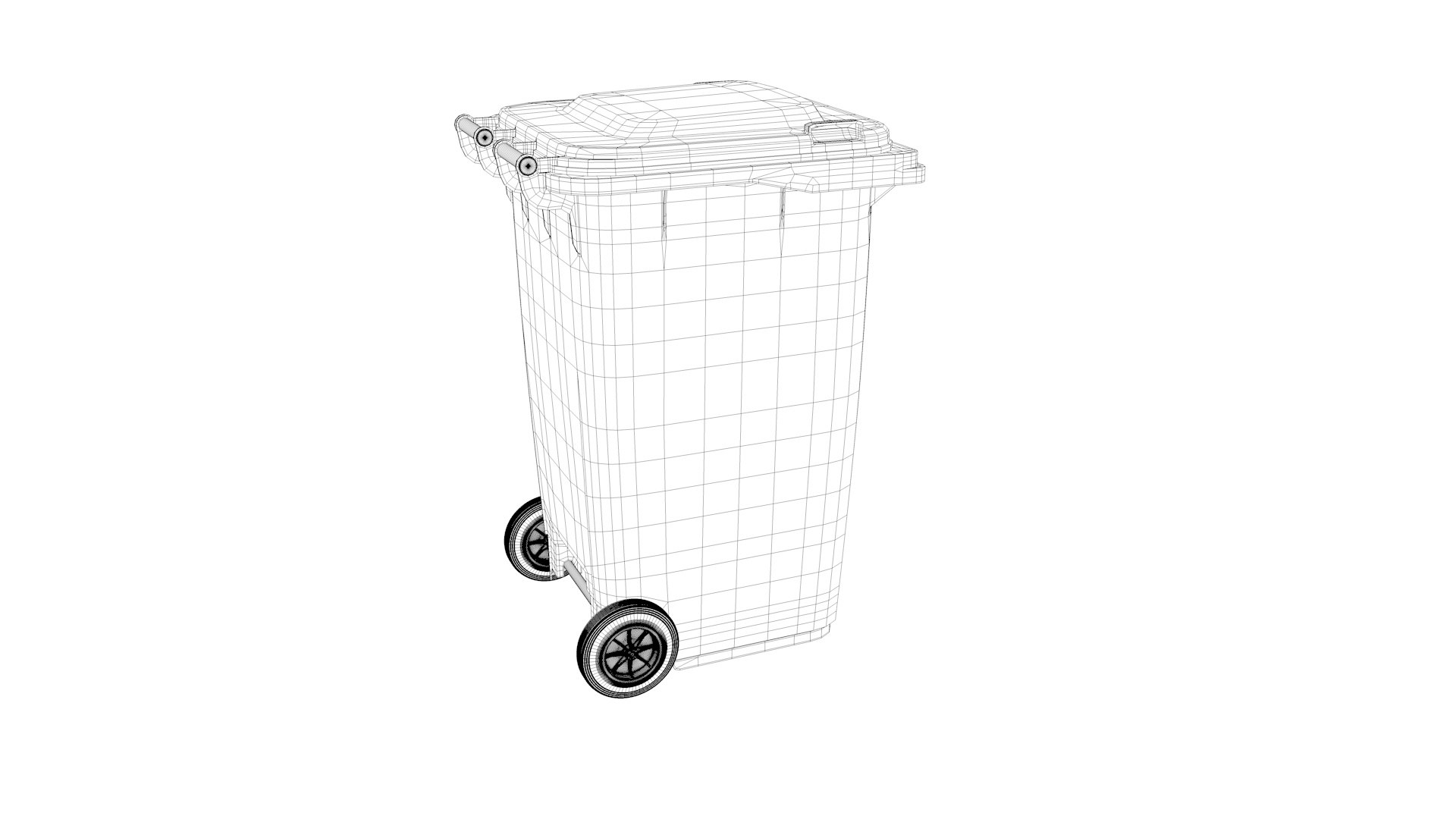 Container dustbin 3D model - TurboSquid 1649846