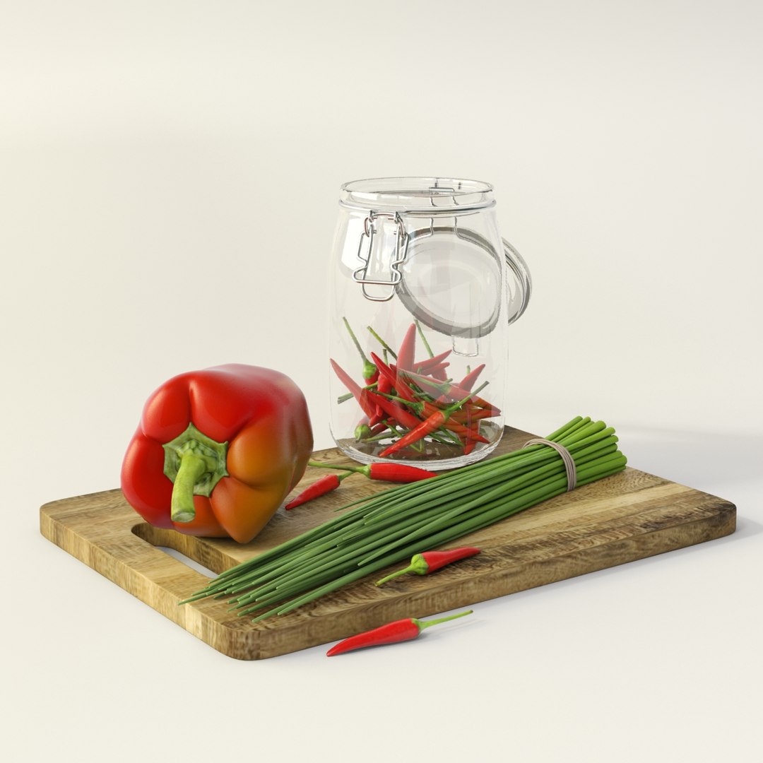 3d Model Pepper