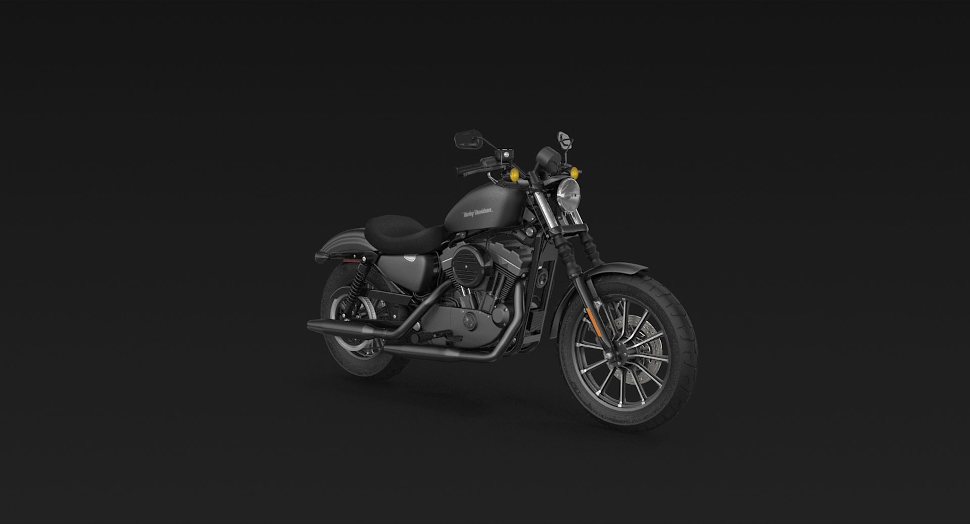 3D Harley-davidson Iron 883 - TurboSquid 1219367