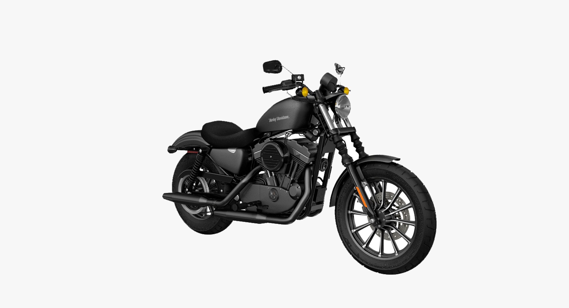 3D harley-davidson iron 883 - TurboSquid 1219367