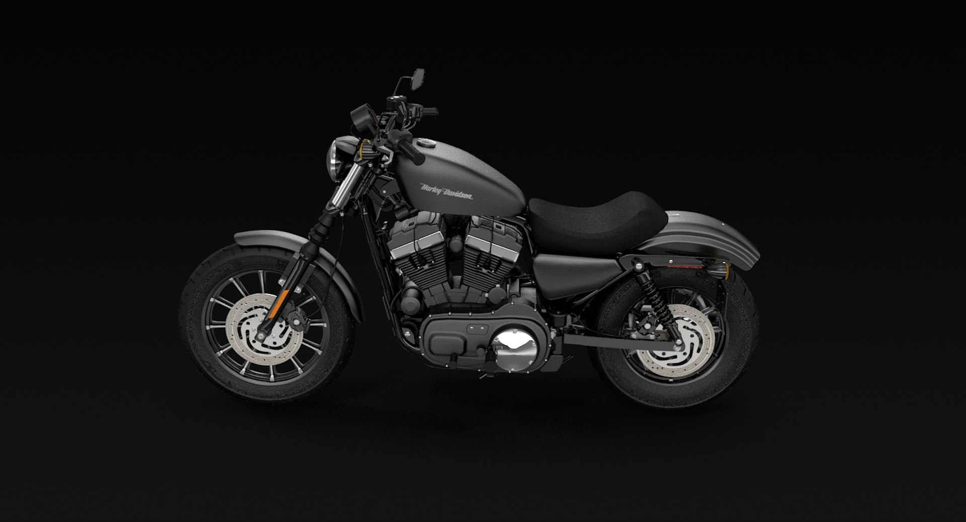 3D Harley-davidson Iron 883 - TurboSquid 1219367
