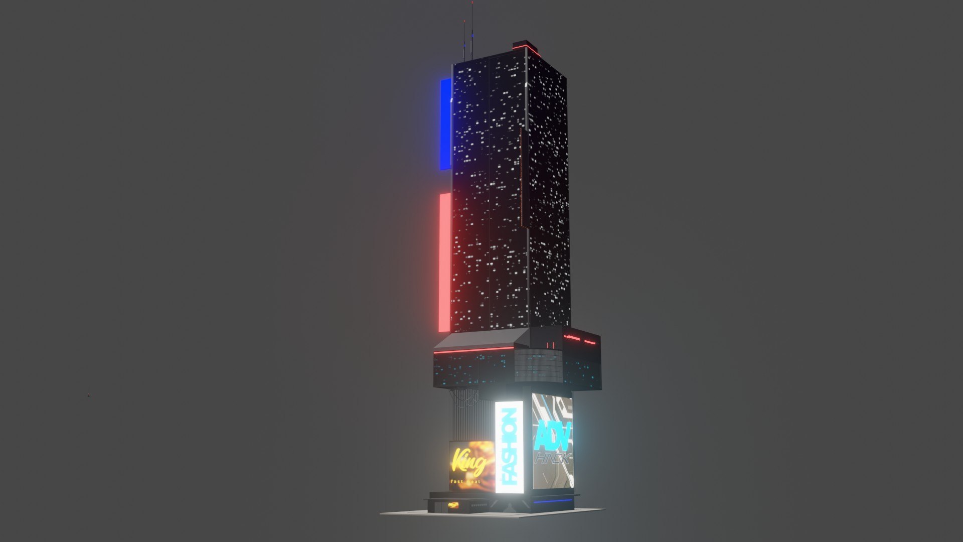 Cyberpunk 3D Model - TurboSquid 2142711
