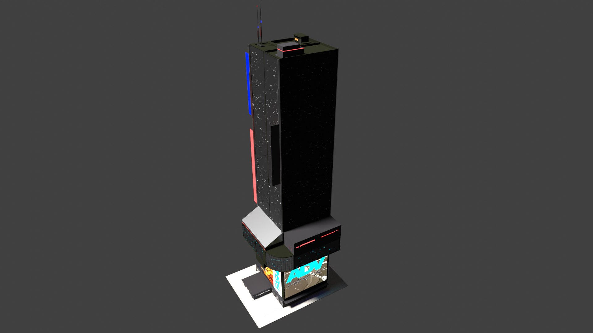 Cyberpunk 3D Model - TurboSquid 2142711