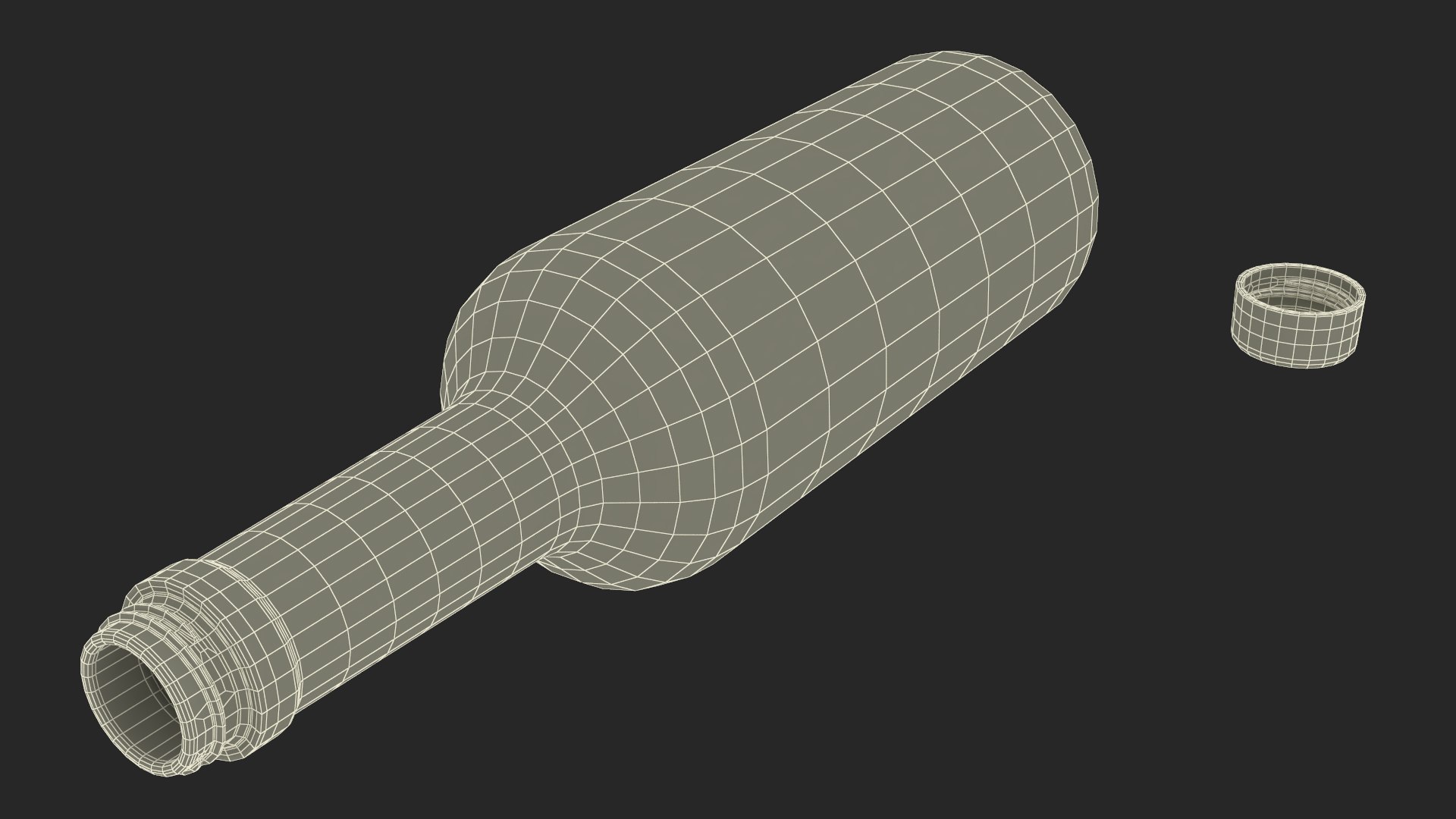 Eggnog Bottle Half Empty 3D Model - TurboSquid 2040992