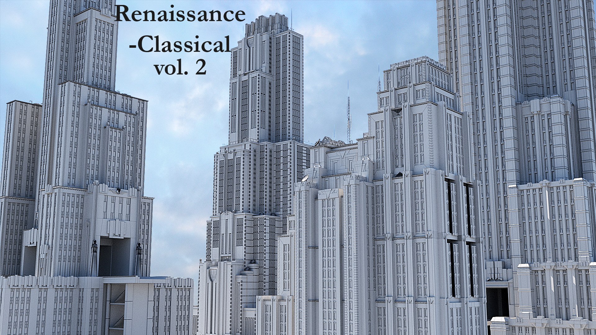Renaissance Classical Skyscraper 3D - TurboSquid 1757884