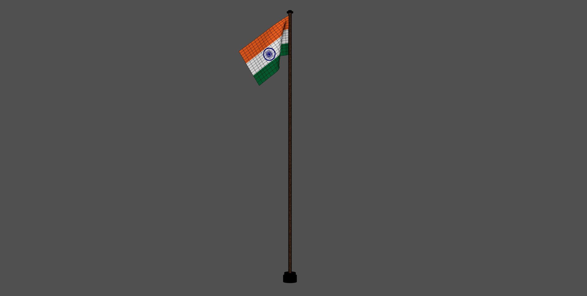 Free Indian Flag 3D Model - TurboSquid 2337006