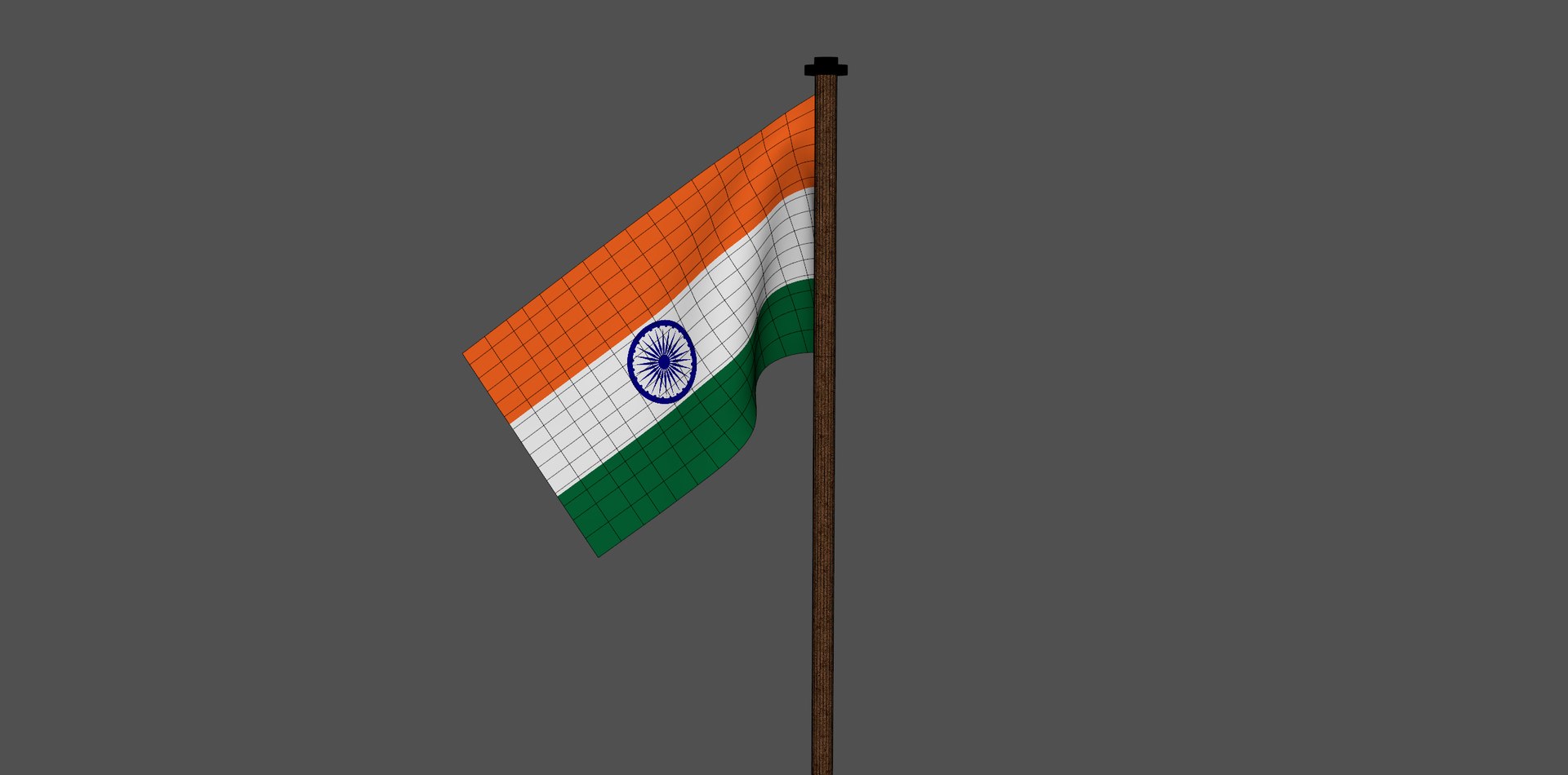 Free Indian Flag 3D Model - TurboSquid 2337006