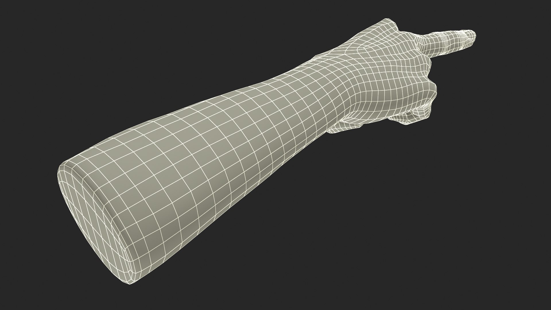 3D Hand Of Dark Skinned Man Middle Finger Sign Model - TurboSquid 2194296