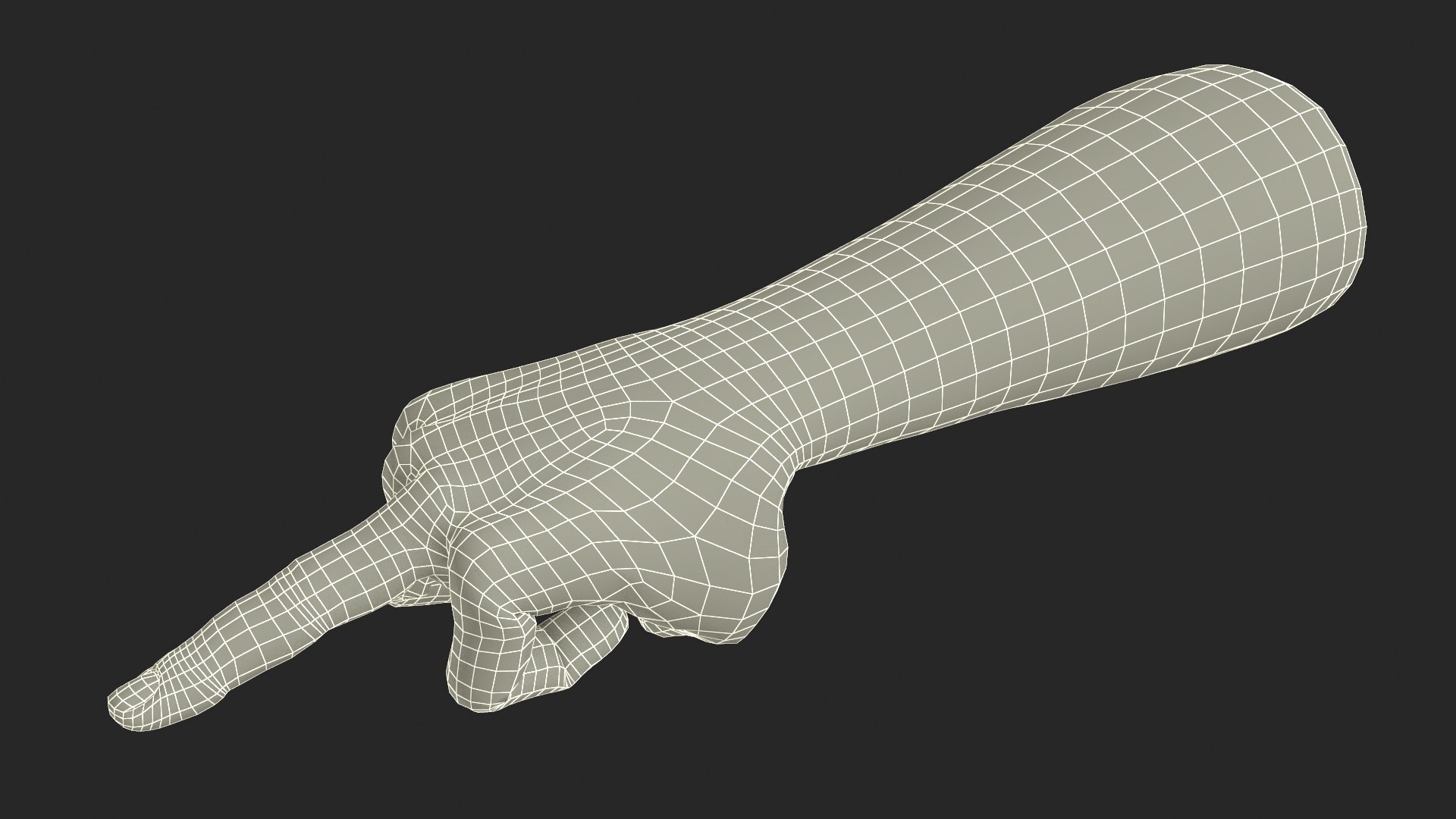 3D Hand Of Dark Skinned Man Middle Finger Sign Model - TurboSquid 2194296