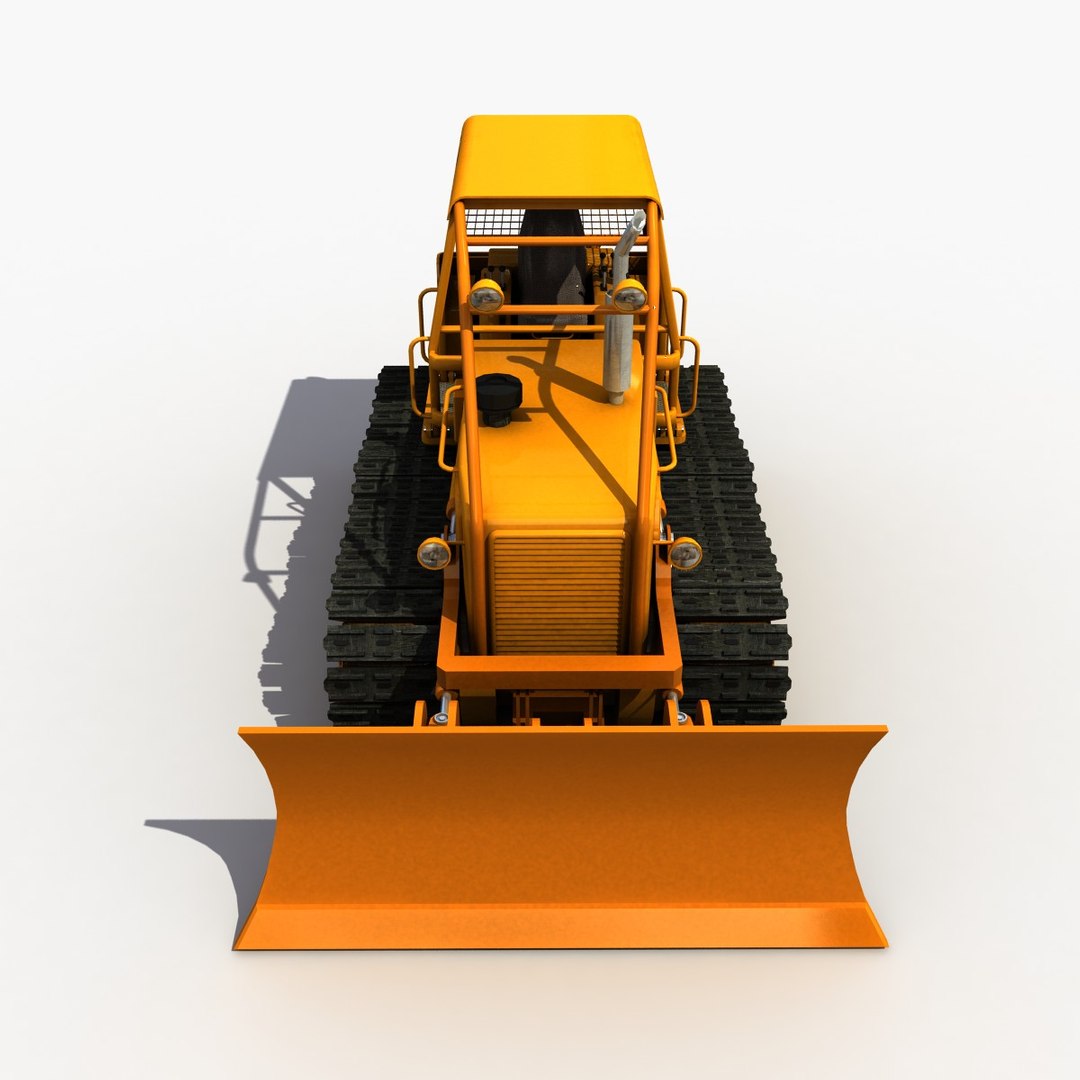Bulldozer Dozer 3d Model