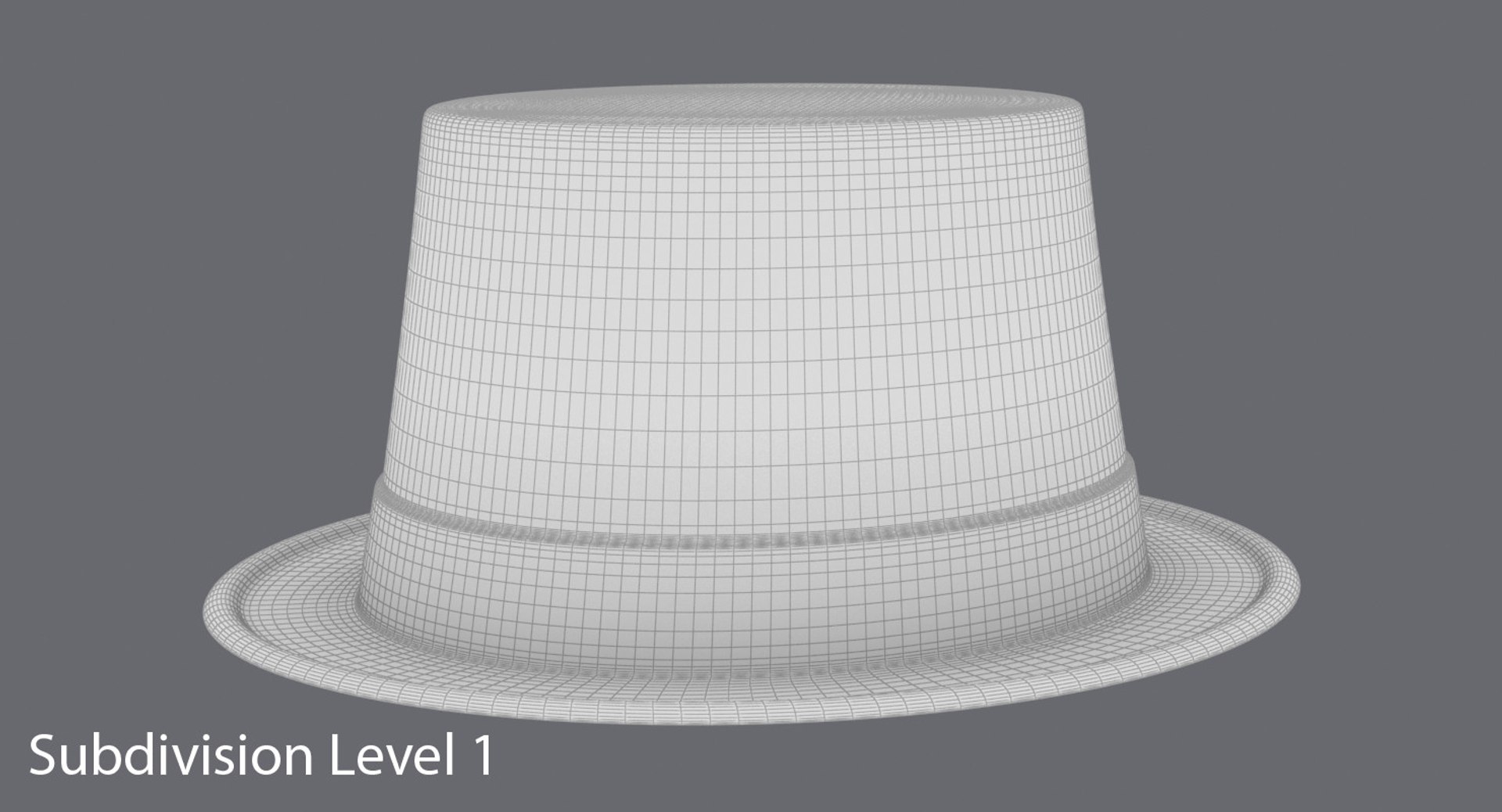 Party Hat 02 Pink 3d Model