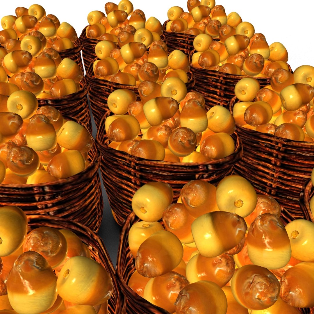 Dates Half Ripe 3D Model - TurboSquid 1485941