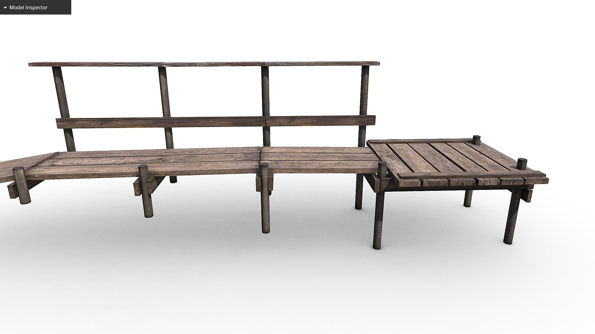 3D Bridge On The Lake - TurboSquid 1815680