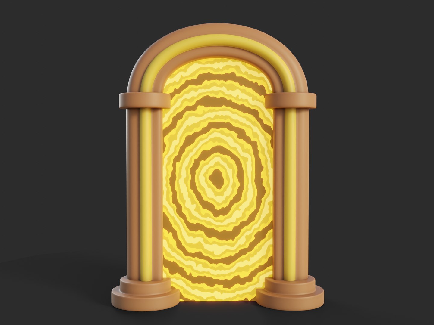 3D Model Cartoon Portal 2 - TurboSquid 2063618