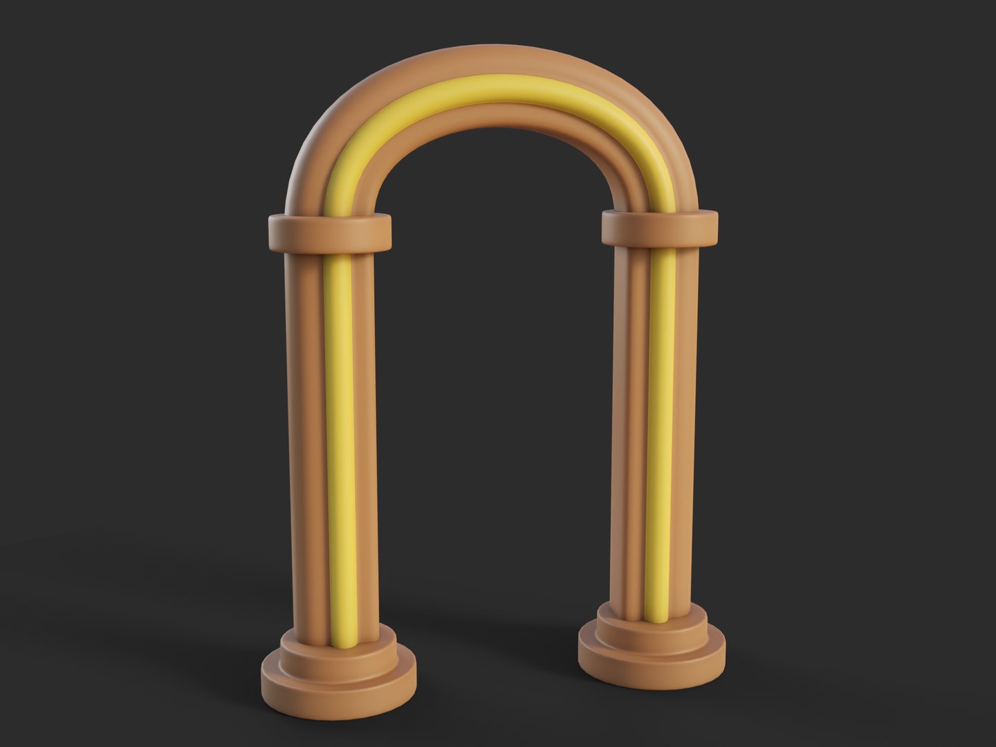3D Model Cartoon Portal 2 - TurboSquid 2063618