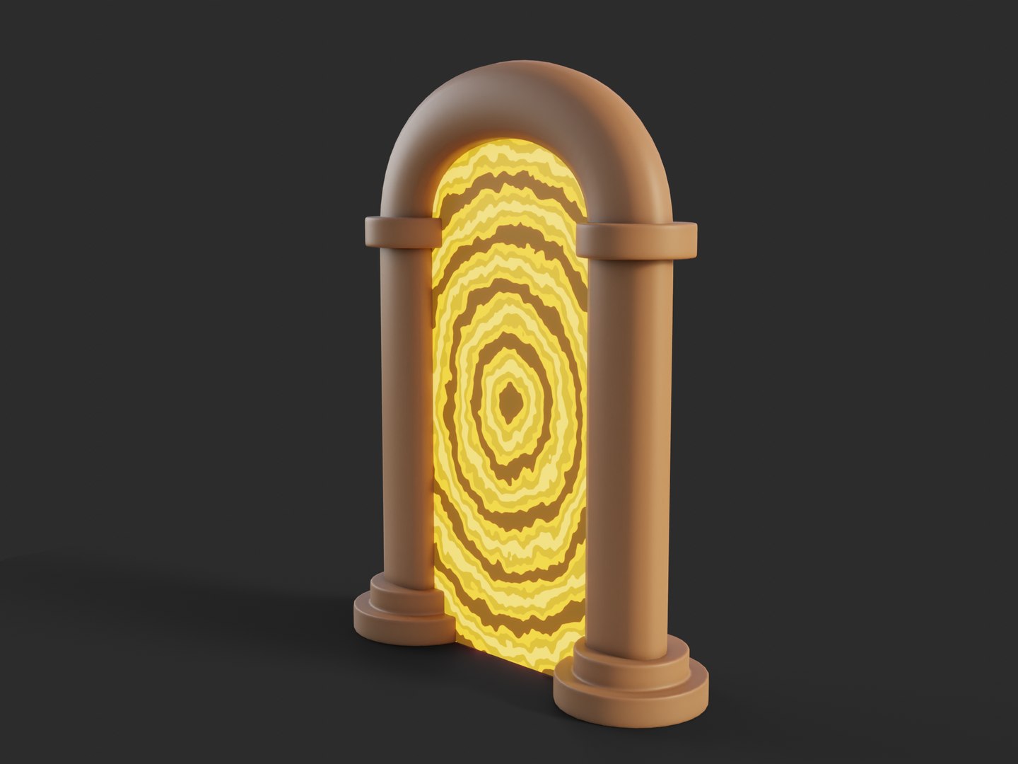 3D Model Cartoon Portal 2 - TurboSquid 2063618